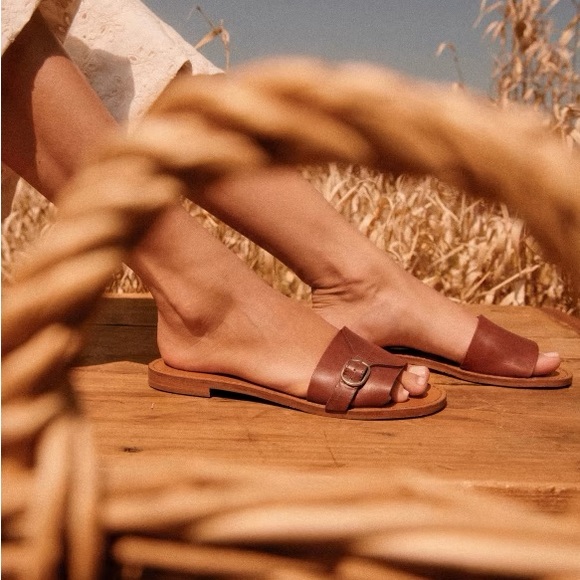 Sezane | Shoes | Sezane Heloise Low Mule Sandals | Poshmark